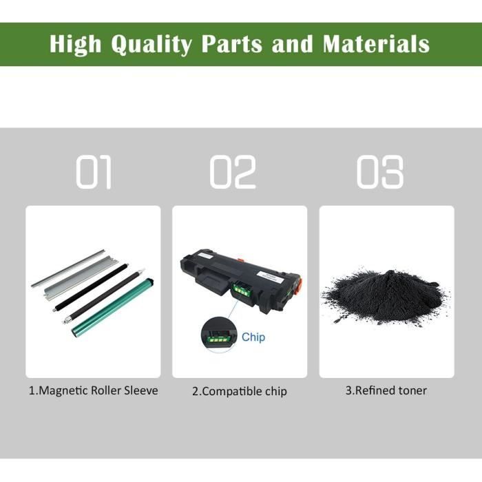 Cartouches De Toner Compatibe 2 Noirs 3260 3215 3225 3052 Haute ...