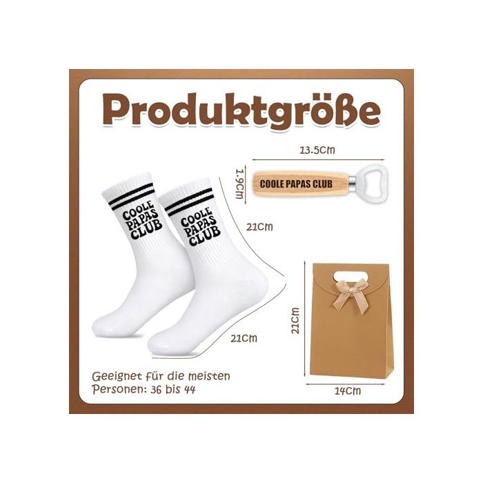 Cadeau de fête des pères Cadeaux pour papa chaussettes cool pour papa ...