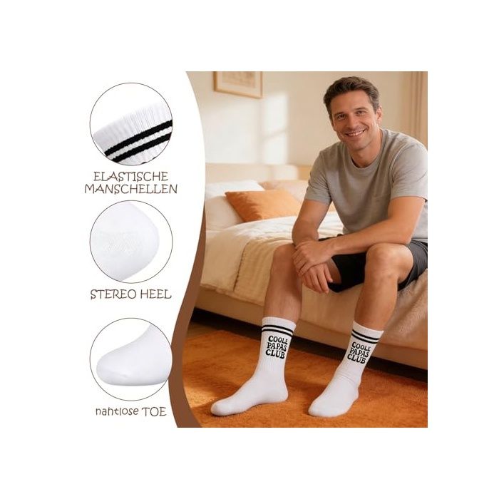 Cadeau de fête des pères Cadeaux pour papa chaussettes cool pour papa ...