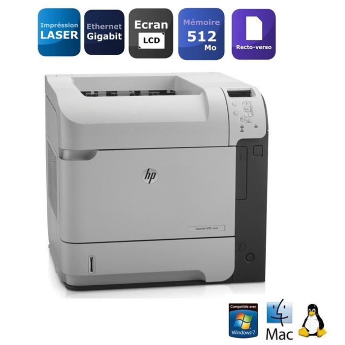 HP Laserjet Enterprise 600 M601dn - Cdiscount Informatique
