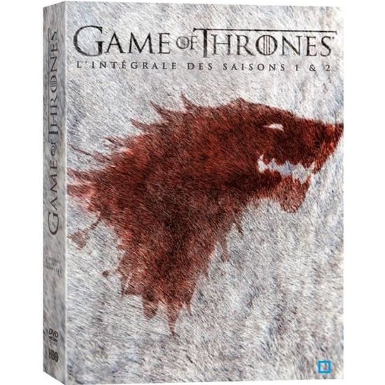 Dvd Game Of Thrones Le Trône De Fer Lintégrale Des Saisons 1 And 2