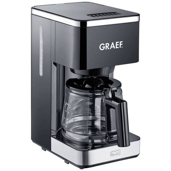 Graef FK 402 Cafetière noir Nombre de tasse=10 verseuse en verre, fonction de conservation de la ...