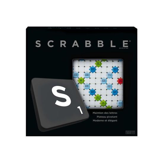 Scrabble Deluxe Mattel - Cdiscount Jeux - Jouets
