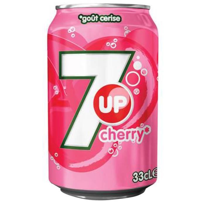 7up - 7up Cherry 33cl (pack de 24) - Cdiscount Au quotidien
