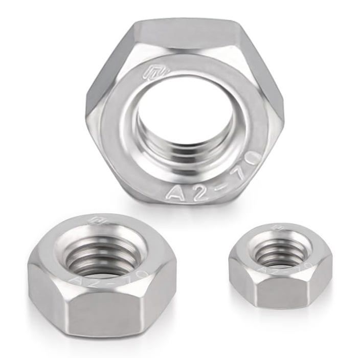 Ecrou 100 Pièces Ecrou Inox M8, Ecrous Hexagonal en Acier inoxydable ...