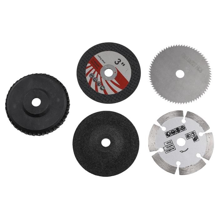 5 Pièces/Ensemble 75mm Disque de Coupe 3 Pouces Meule Bois Pierre ...