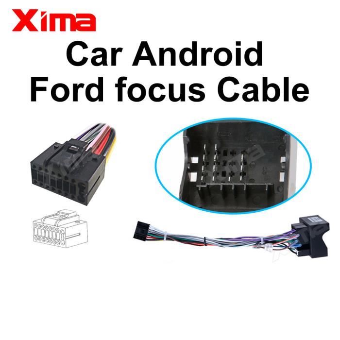 Ford-Focus-Cable - XIMA câble autoradio 2 din pour voiture - Cdiscount Auto