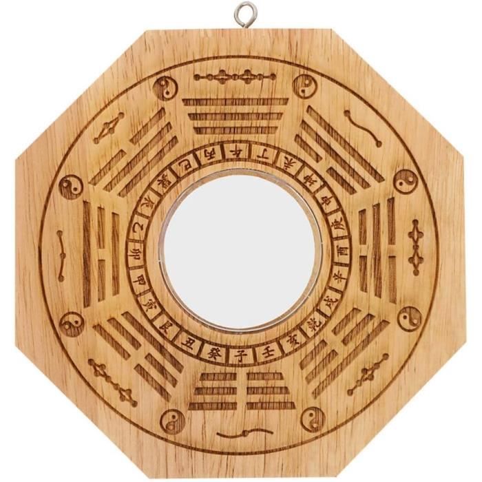 Huit Diagrammes Miroir Bagua Miroir Fengshui Yang Porte Suspendu Bagua ...
