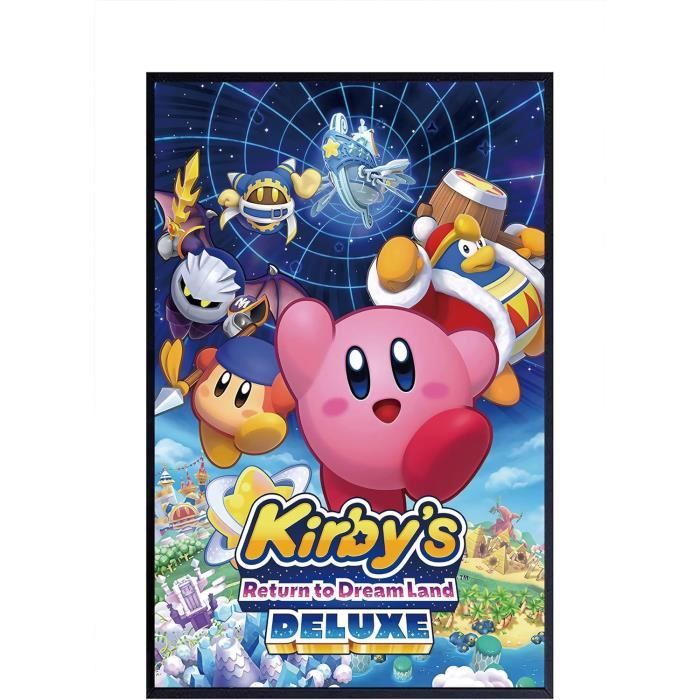 Kirby'S Return To Dream Land Gaming Poster Mural Frameless Gift 11 X 17 ...