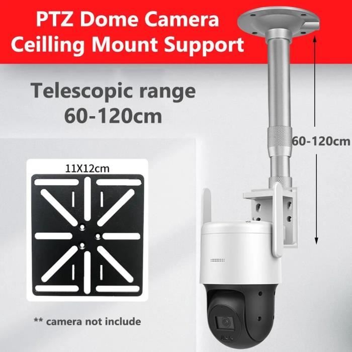 Caméra ip,Support de caméra PTZ à suspension verticale au plafond ...
