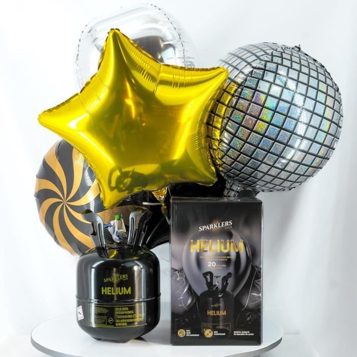 Hélium Grande Bouteille Gaz D'Hélium Pour 20 Ballons - Bonbonne Jetable ...