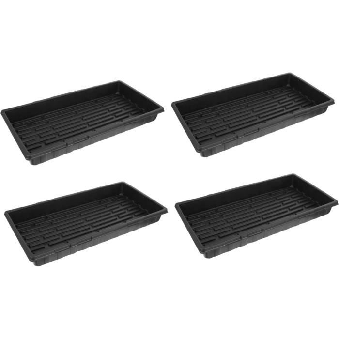 4 Pièces Plateau De Semis Plateaux De Plateau De Producteur Bombé ...