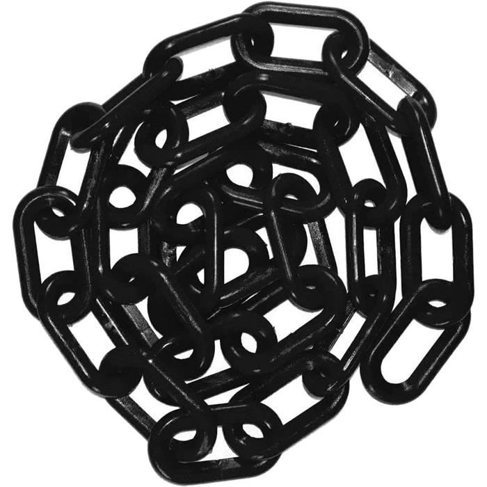 Chaîne de signalisation en plastique, Clôture à maillons de chaîne en ...