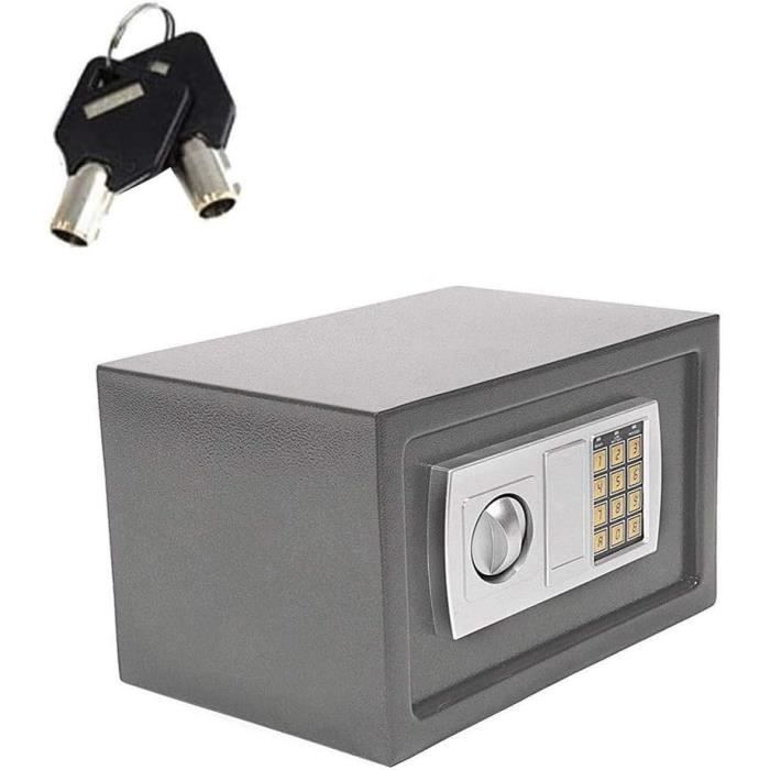 8,5L Coffre fort, Coffre-Fort Avec Serrure à Combinaison et 2 Clés d ...