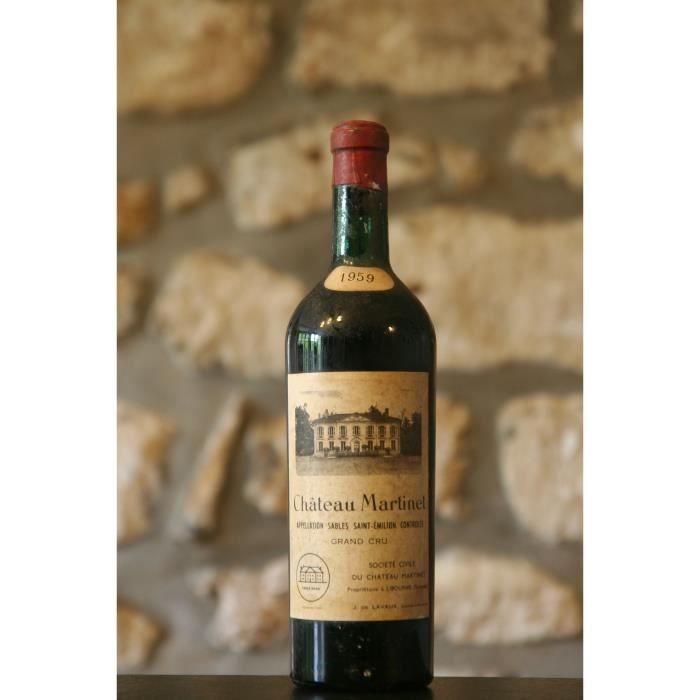 Château Martinet 1959 Rouge - La cave Cdiscount