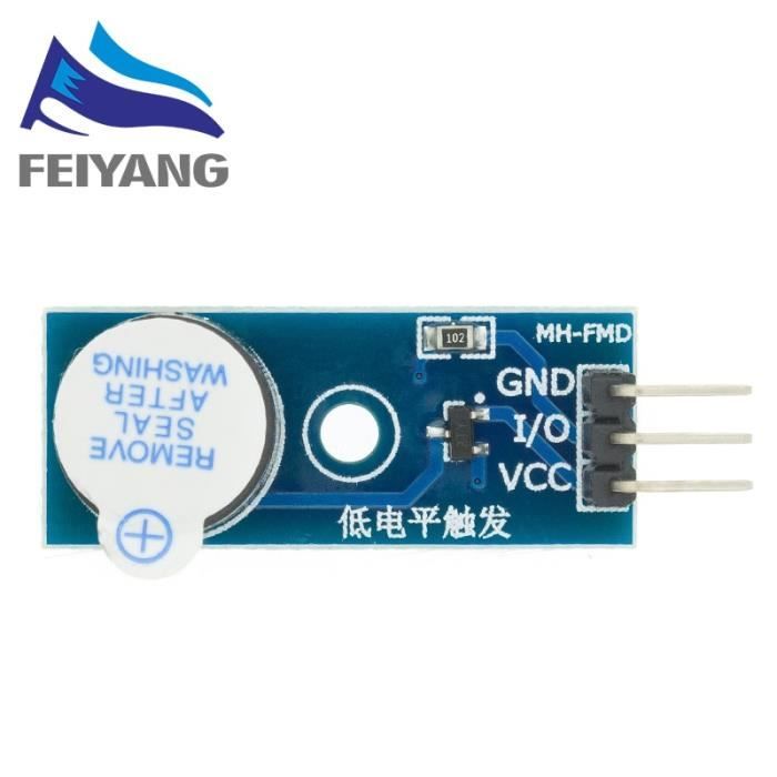 Module de Buzzer actif 10 pièces, nouveaux modules de niveau bas-haut ...