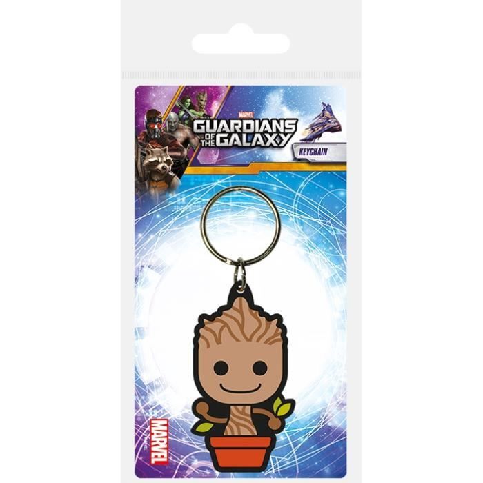 Porte-clé - Guardians Of The Galaxy - Baby Groot - Gomme - 5cm - Pour ...