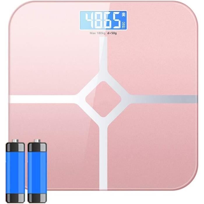 Pèse-Personne Électronique Balance Digitale De Poids Corporel ...