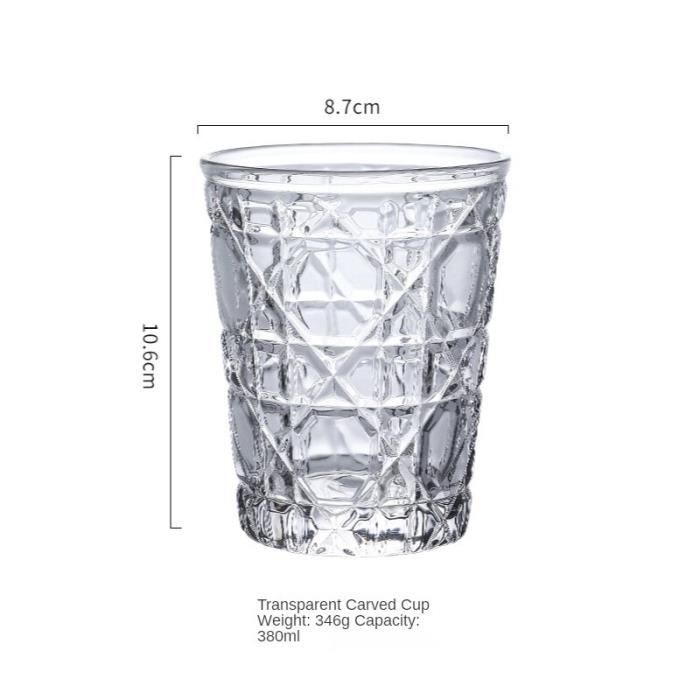 Verres - Verrines - Carafes,Verre à whisky bière Style européen,verre à ...