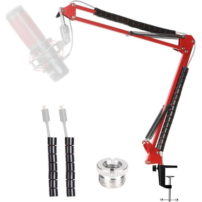 Hyperx Quadcast Support Microphone Professionnel Réglable Avec Tube De ...