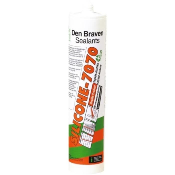 Mastic silicone neutre alcoxy - DEN BRAVEN - 7070 Plus - Havane RAL ...