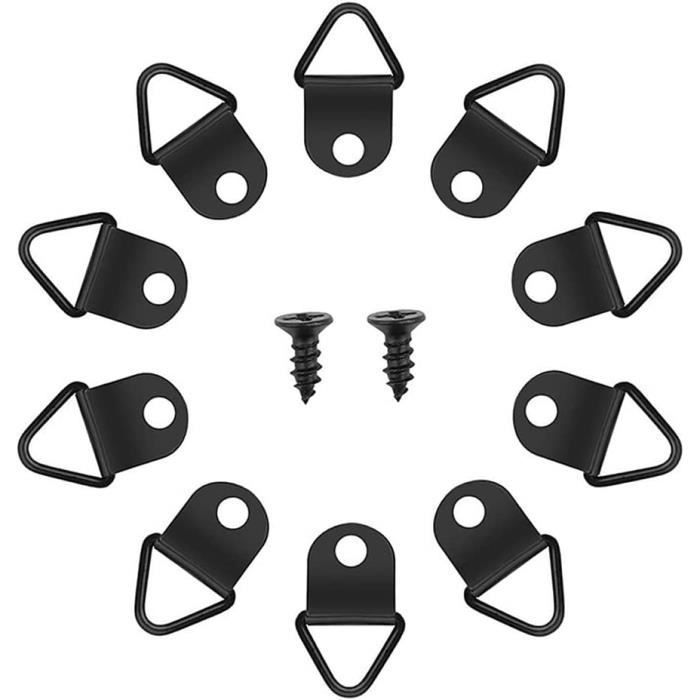 50pcs Crochets pour Tableau Accroche Cadre Tableau Sans Percer Fixation ...