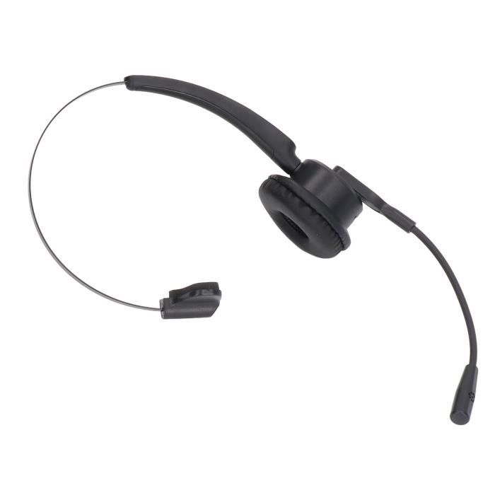 EJ.life Casque USB Mono Bluetooth Anti-Bruit Réglable pour Service ...