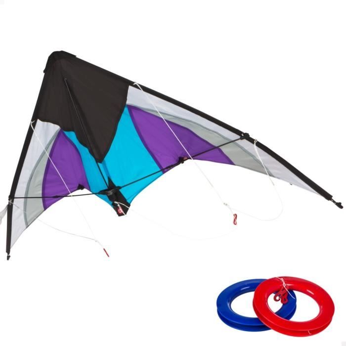 Cerf-volant acrobatique EOLO Pop-Up Magic 125x72 cm - violet pour ...