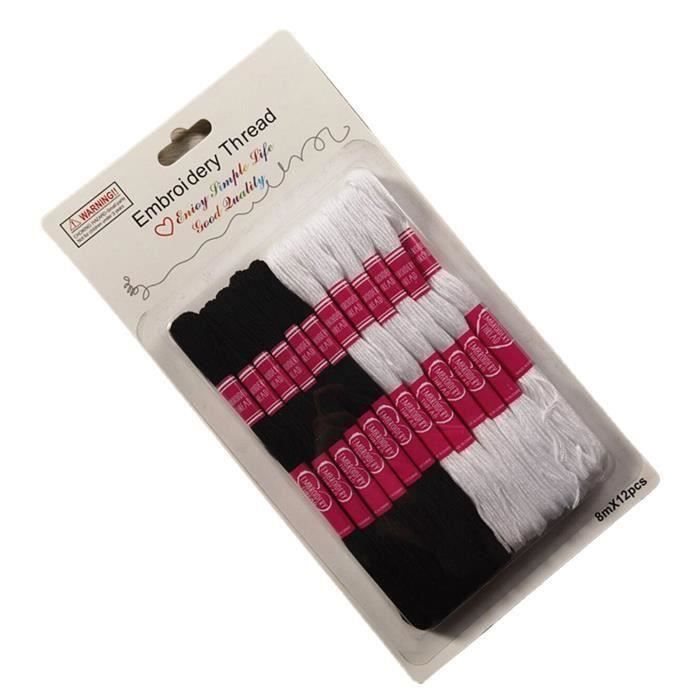 SKY-FIL A BRODER OU A COUDRE - NUANCIER Broderie Floss 12pcs pack ...
