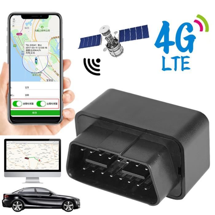Traceur GPS Voiture OBD 4G Suivez et Protégez Véhicules Camions en Antivol Plusieurs Modes d ...