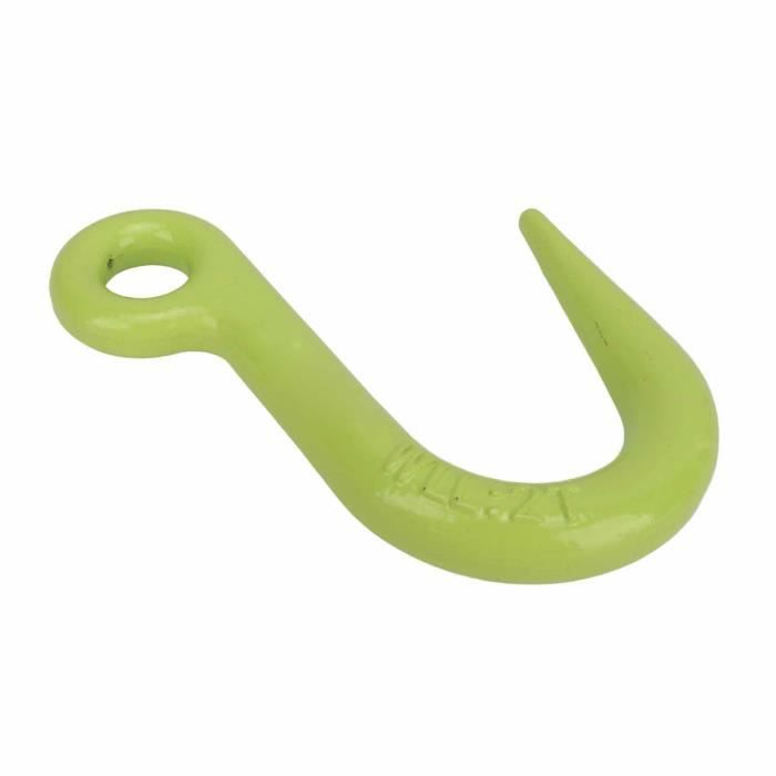 Crochet de levage - HURRISE - 2T - Acier allié - Grande ouverture ...