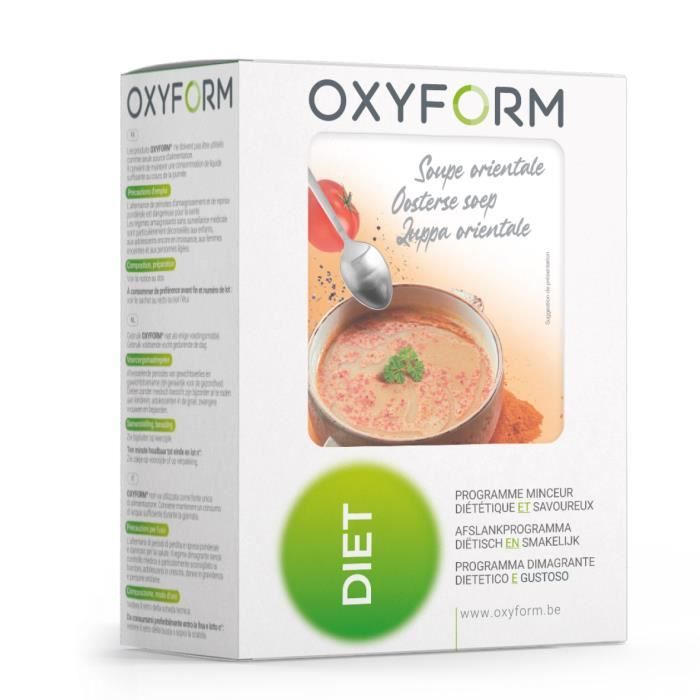 Oxyform Diététique Soupe Orientale I 12 Sachets I 84 Kcal I Faibles ...