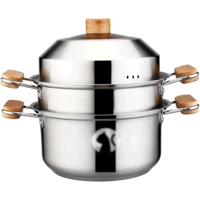 Cuiseur Vapeur De Qualité Alimentaire Avec Couvercle En Verre Trempé ...