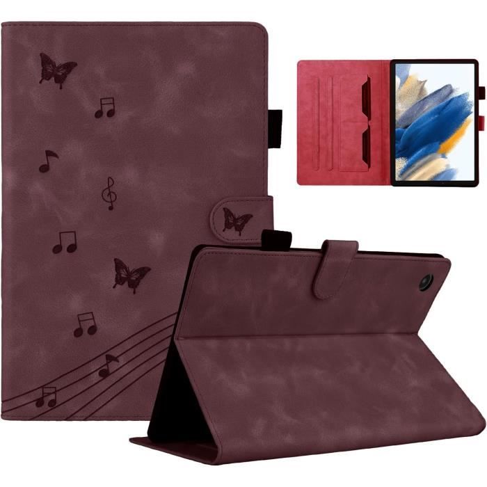 Coque Tablette Samsung Tab A8 Motif Papillon Housse Tablette Samsung ...