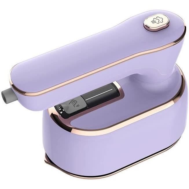 Mini Fer À Repasser De Voyage, 1000W Fer À Vapeur Mini, Machine À Repasser Pliable À 180°Avec ...