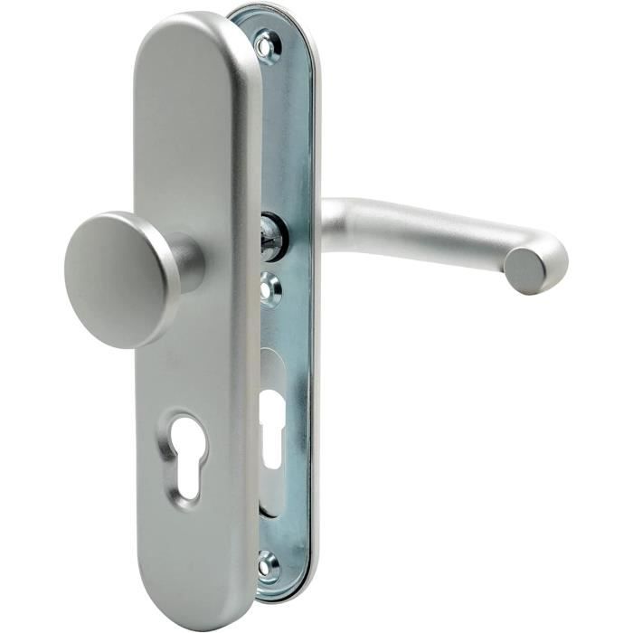 Ferrure De Protection Pour Porte D'Entrée, Cylindre Profilé, Plaque ...