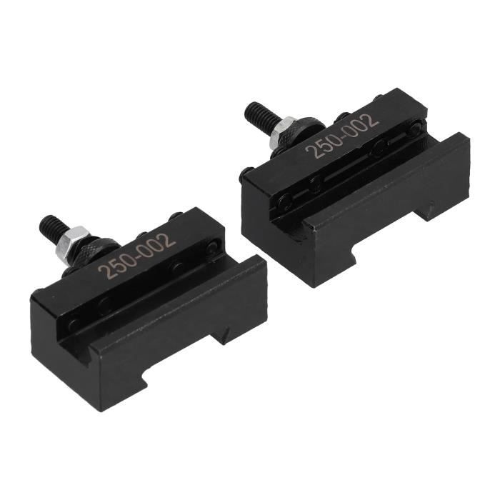 KEM Support de poteau d'outil 2Pcs Outil Poteau Titulaire Turng Face ...