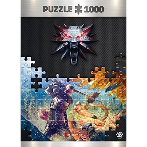 Puzzle The Witcher 3: Wild Hunt Gryffin Fight - CD Projekt Red - 1000 ...