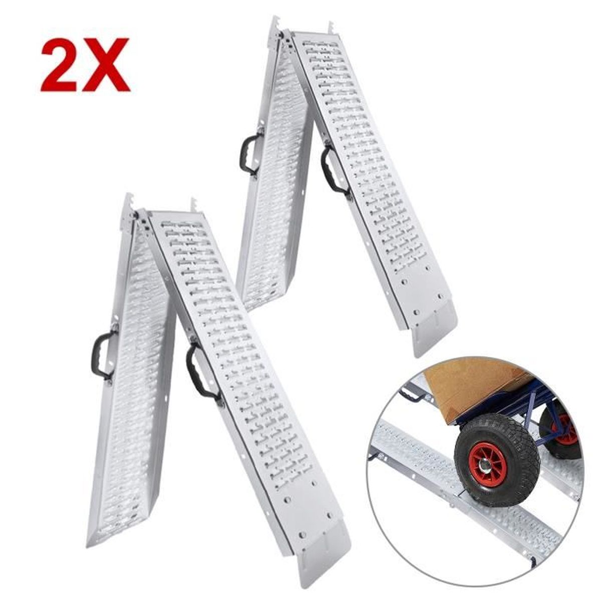 HENGMEI pliable Aluminium rampe de chargement moto ,Rampes ...