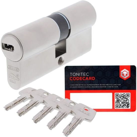 Cylindre De Serrure Profilé Ec550 À Combinaisons Multiples Avec 5 Clés ...