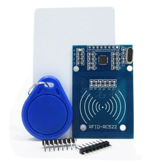Capteur RFID - MFRC-522 - RC522 - Détection de cartes - Alimentation ...