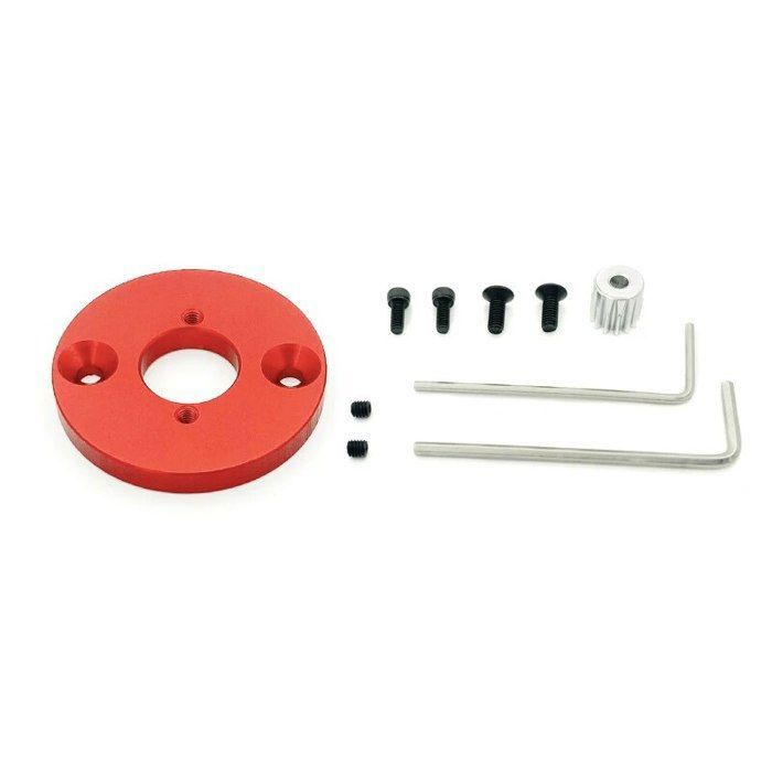 Moteur électrique,Base de moteur en métal avec engrenage 13T vers 540 ...