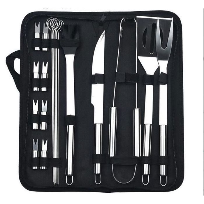 Ustensiles Barbecue Kit Barbecue Accessoire Acier Inoxydable Outil de ...