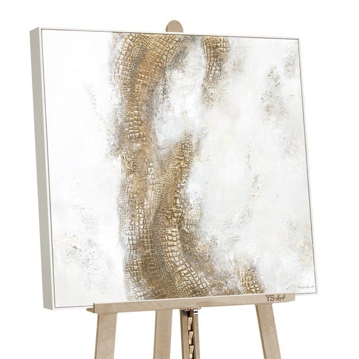 Tableau toile moderne Peinture à la main sur toile Deco murale ...
