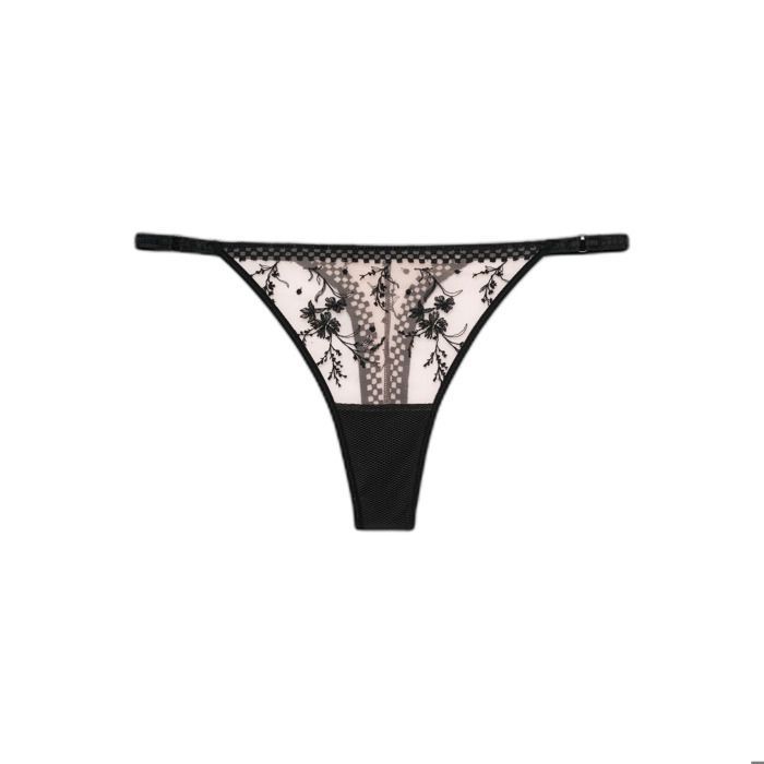 String femme Passionata Suzy golden beige/black - Cdiscount Prêt-à-Porter