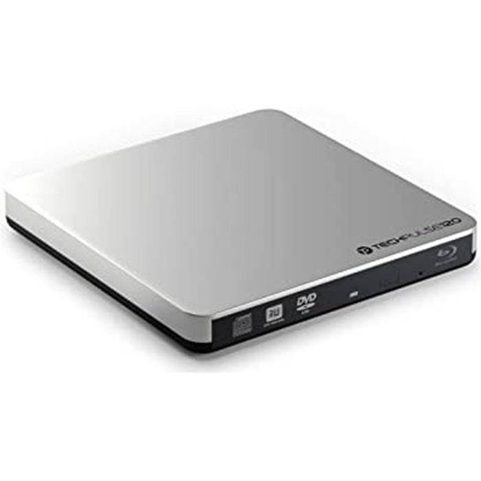 TechPulse USB 3.0 3D Externe Blu-Ray Graveur Lecteur Portable Slim BD ...