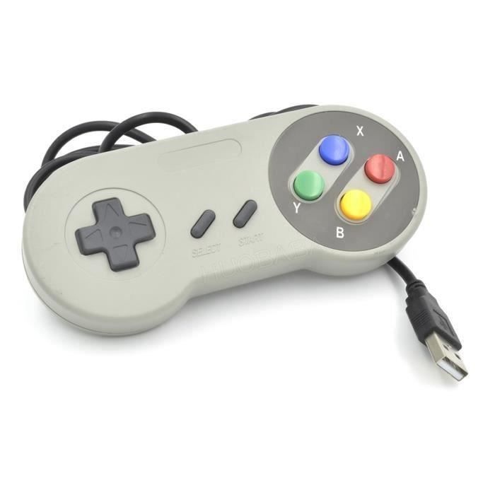 Super Nintendo Famicom SF SNES PC Controller Gamepad Joypad USB Windows ...