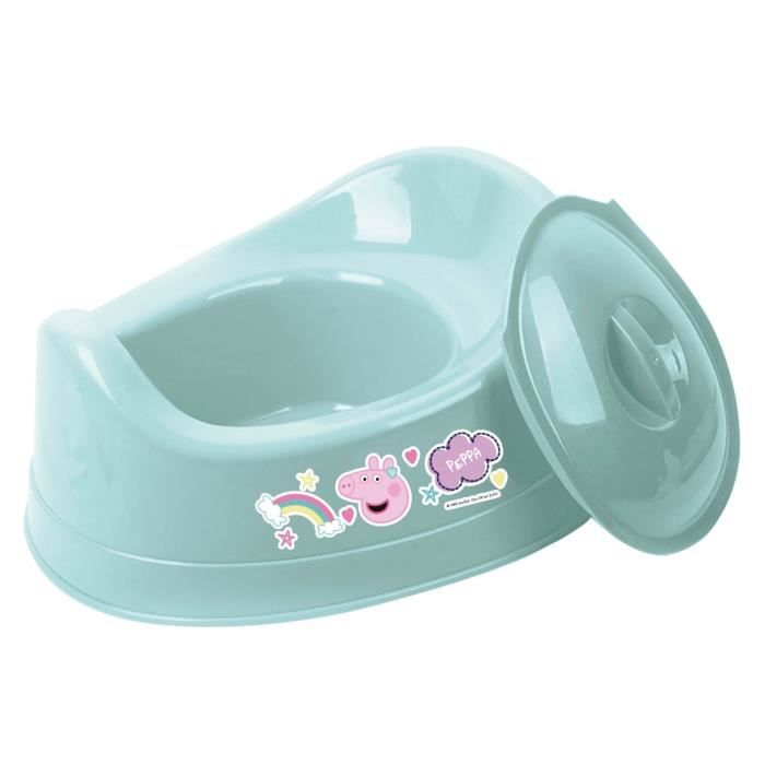 PEPPA PIG Pot d'apprentissage - Pour bébé - Bleu - Cdiscount ...
