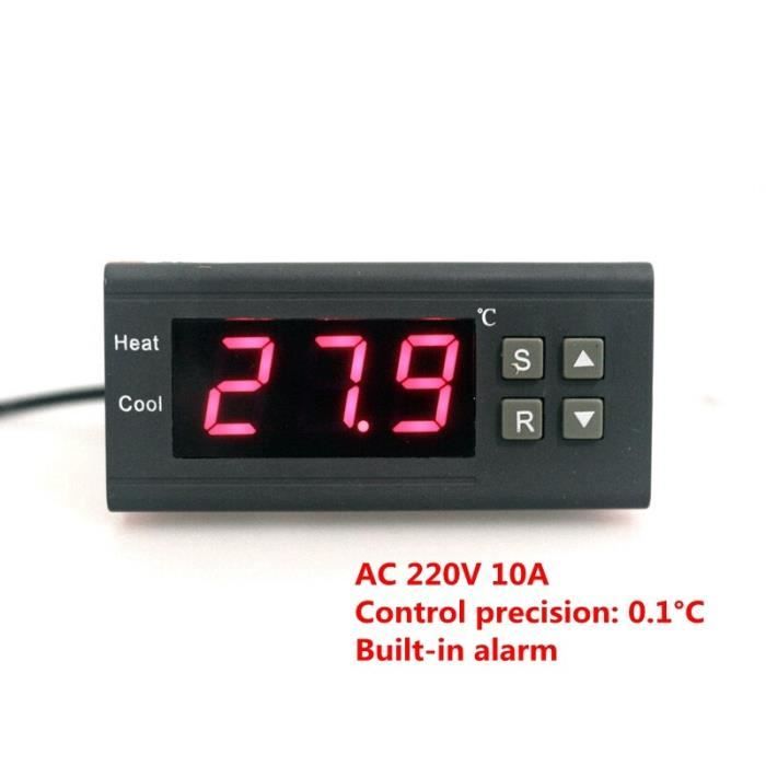 Thermostat,Thermostat pour œufs 220V 10A-30A, incubateur agricole ...