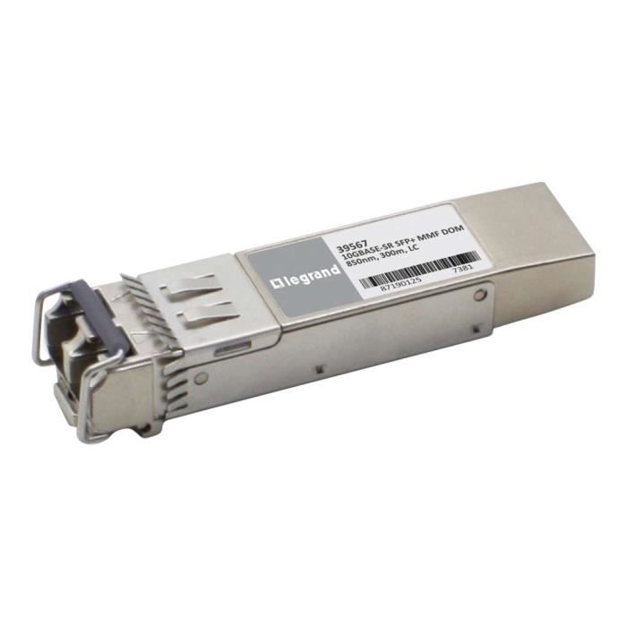 C2G Module transmetteur SFP+ (équivalent à : HP J9150A) 10 Gigabit Ethernet 10GBase-SR LC multi ...